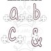 Shamrock Alphabet Four Leaf Clover TTF Font. St. Patrick's Day Font ...