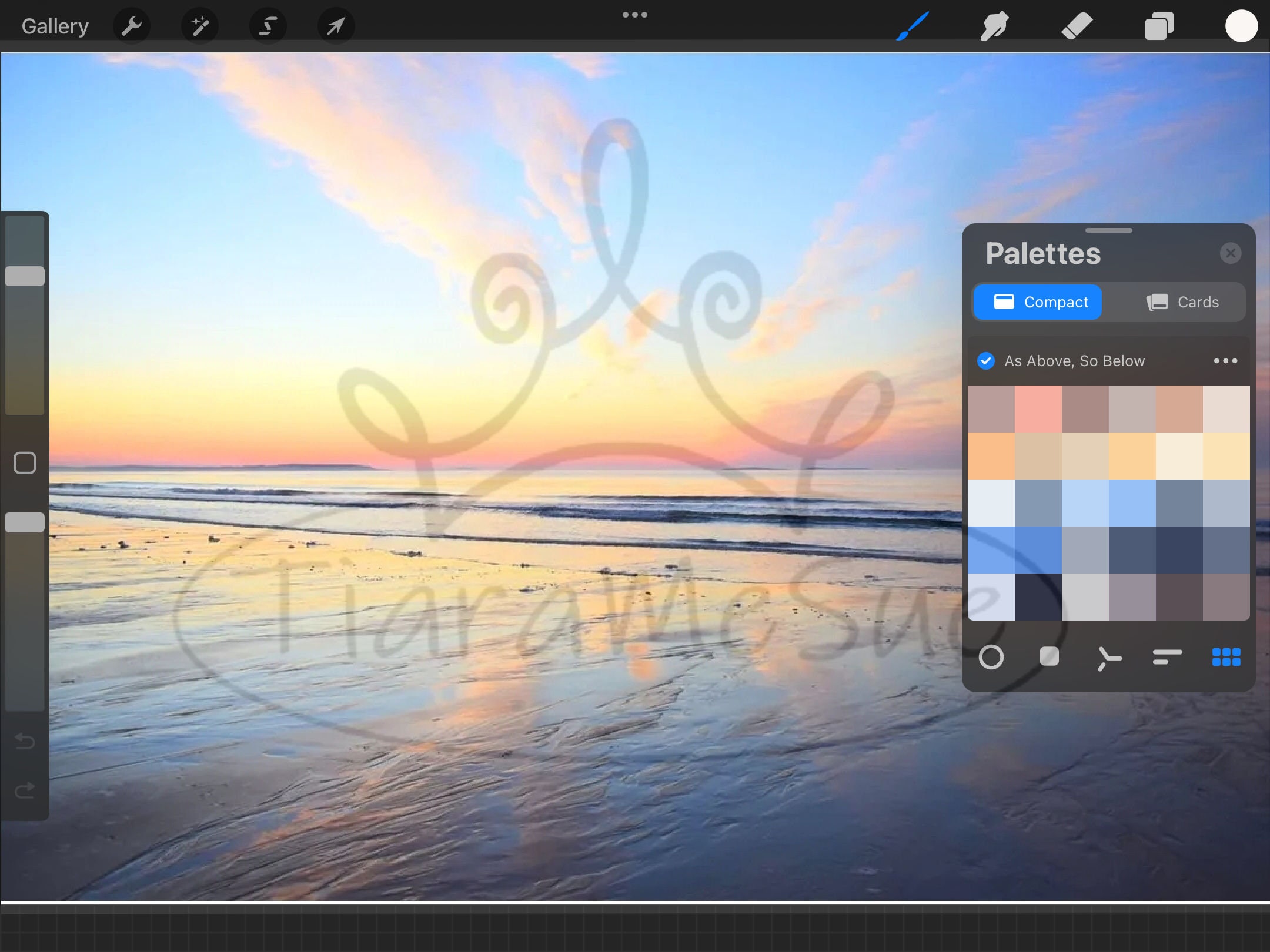 Beach Moods Procreate Color Palette Swatches / 17 Palettes / Inspired ...