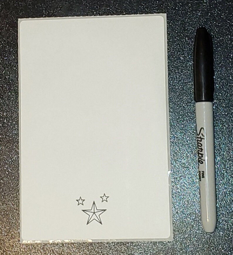 Author Signature Bookplates (package of 20) – Stars Theme - 4 Different ...