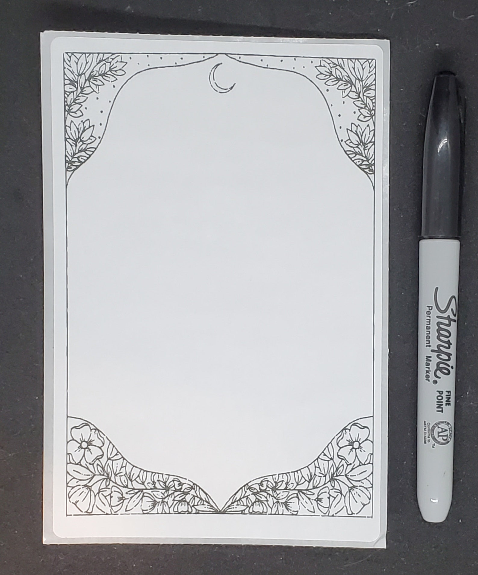 Author Signature Bookplates packages of 20/50/100 Mystical Borders, 3 ...