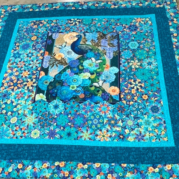 Aqua Quilt - Etsy