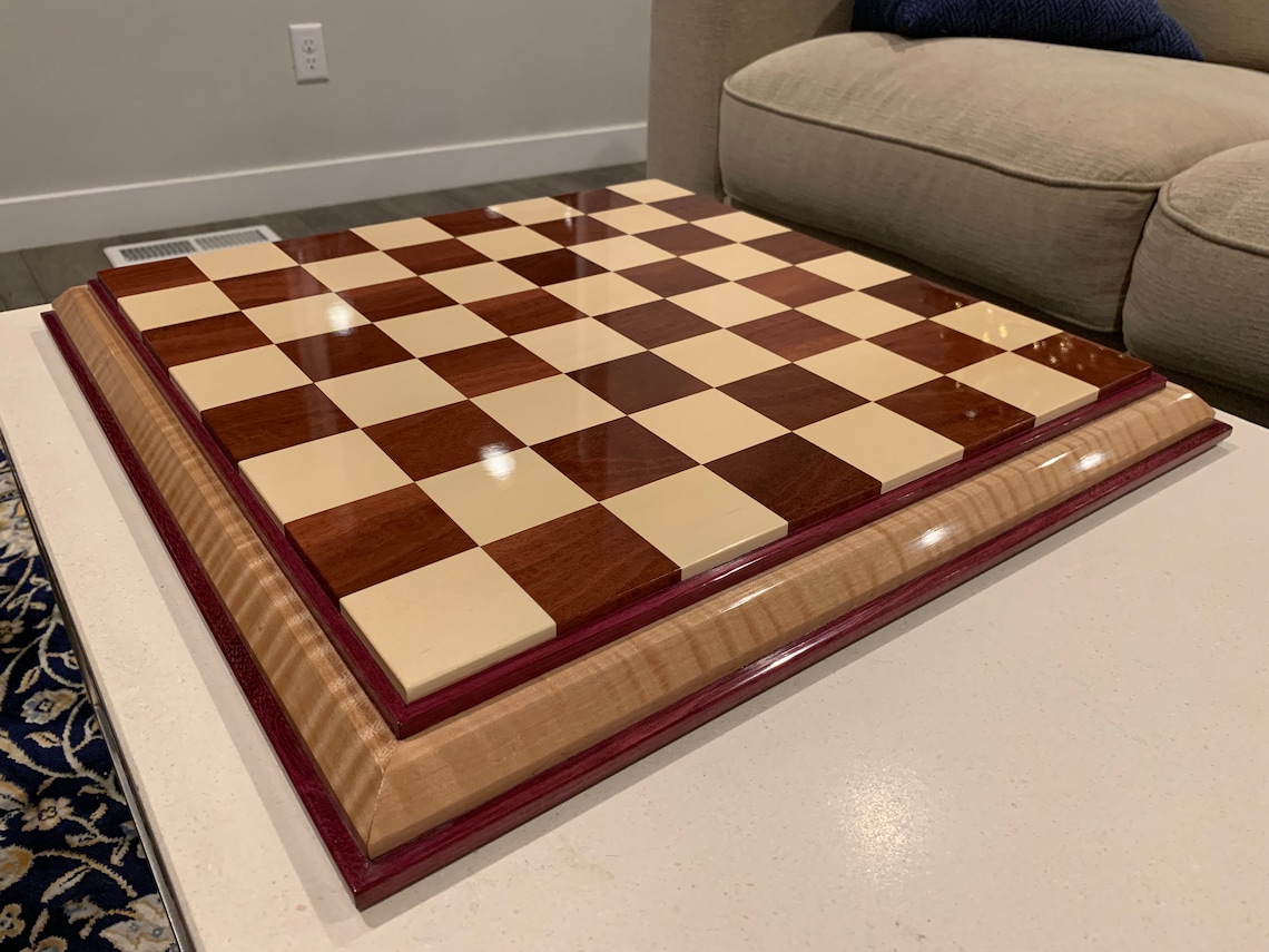 Plans to Build Your Own Heirloom Quality Hardwood Chess Board - Etsy