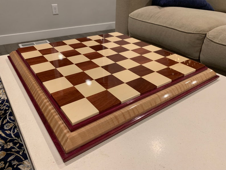 Plans to Build Your Own Heirloom Quality Hardwood Chess Board - Etsy
