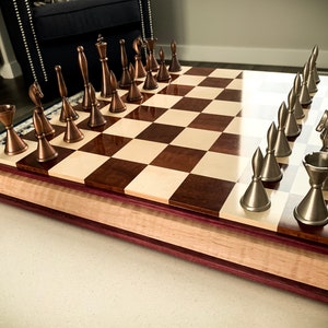 Plans to Build Your Own Heirloom Quality Hardwood Chess Board - Etsy