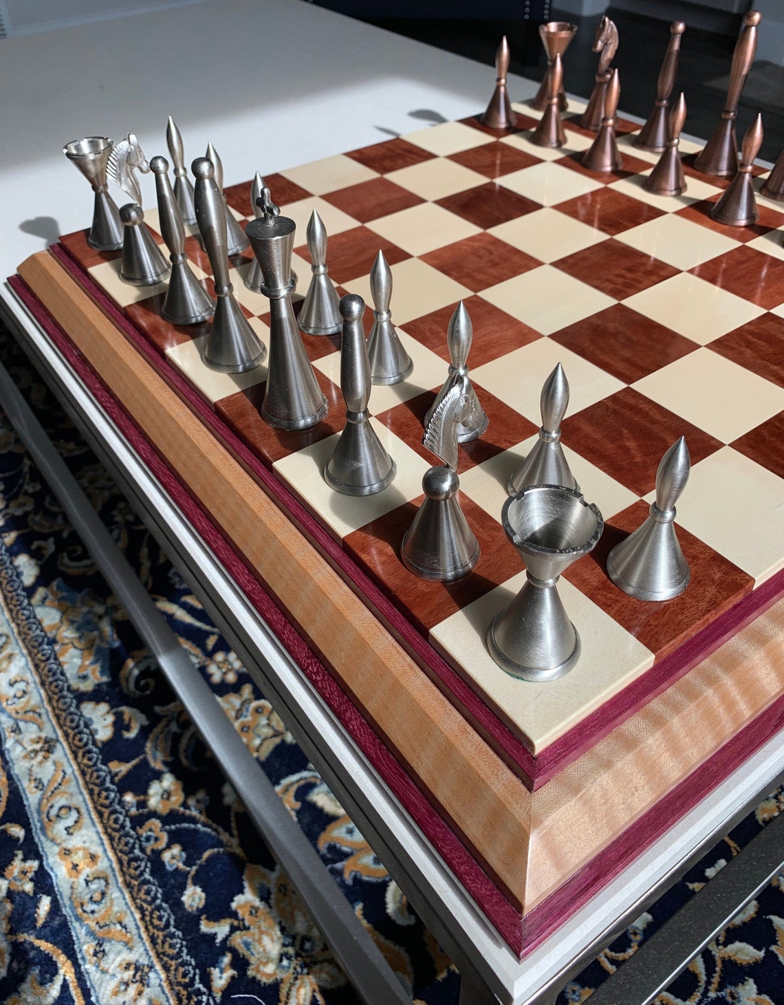 Plans to Build Your Own Heirloom Quality Hardwood Chess Board - Etsy