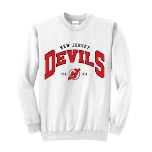 Vintage 90s New Jersey Devils Crewneck Sweatshirt - Etsy