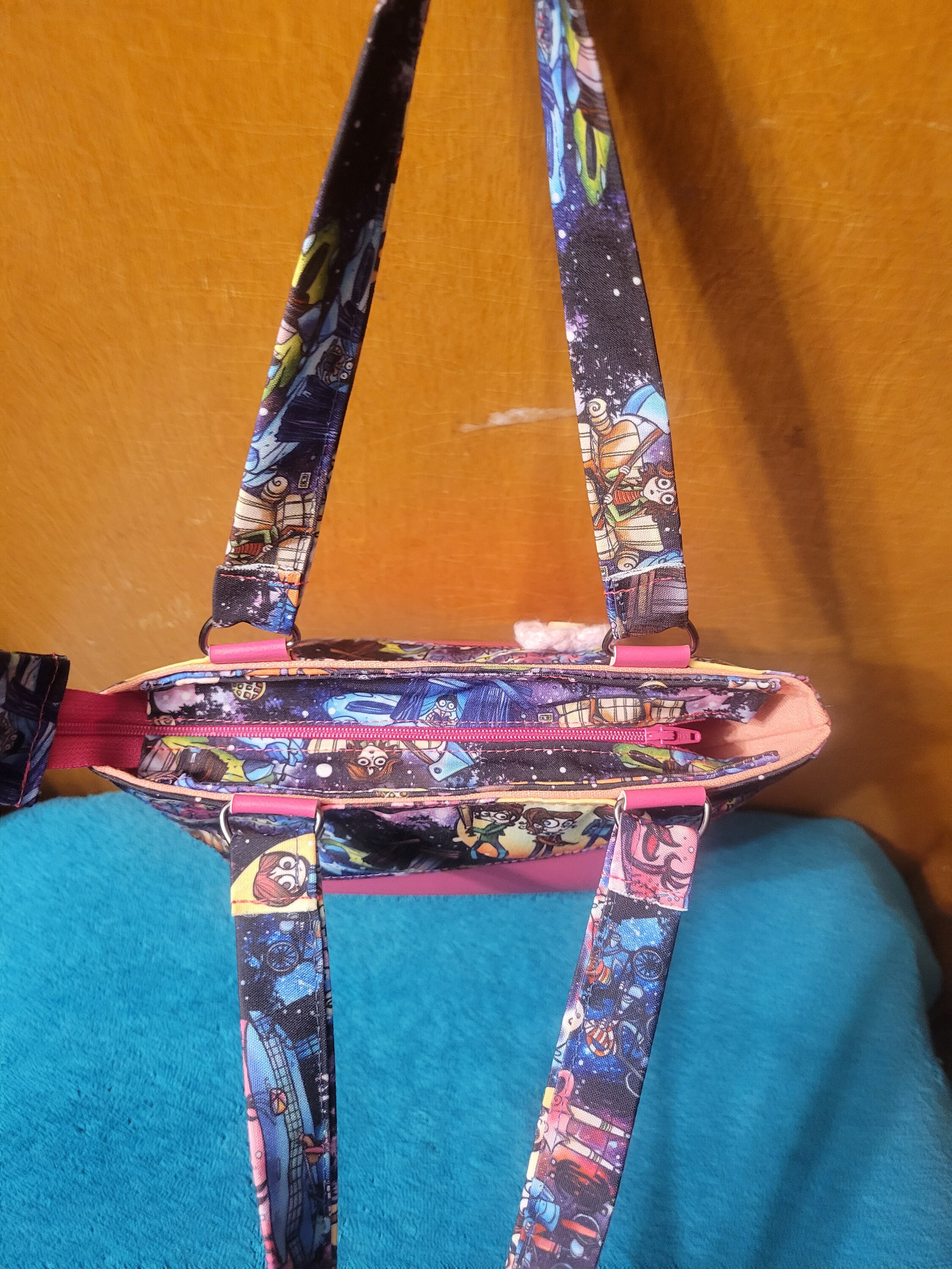 Stranger Things Backstitch Hot Pink Purse - Etsy