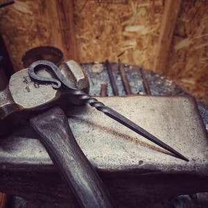 Hand Forged Eating Spike/viking Dinner Spike/eating Spike/medieval Fork ...
