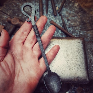 Hand Forged Viking Cutlery Set/hand Forged Medieval Cutlery Set/hand ...