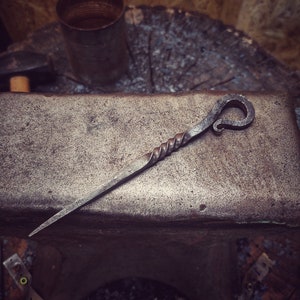 Hand Forged Eating Spike/viking Dinner Spike/eating Spike/medieval Fork ...