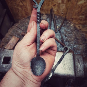 Hand Forged Viking Cutlery Set/hand Forged Medieval Cutlery Set/hand ...