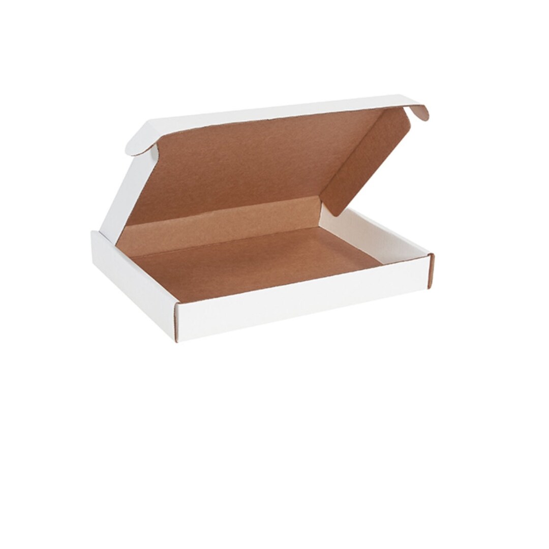 15-1/8x11-1/8x2 Deluxe White Mailer Cardboard Shipping Boxes Packing ...
