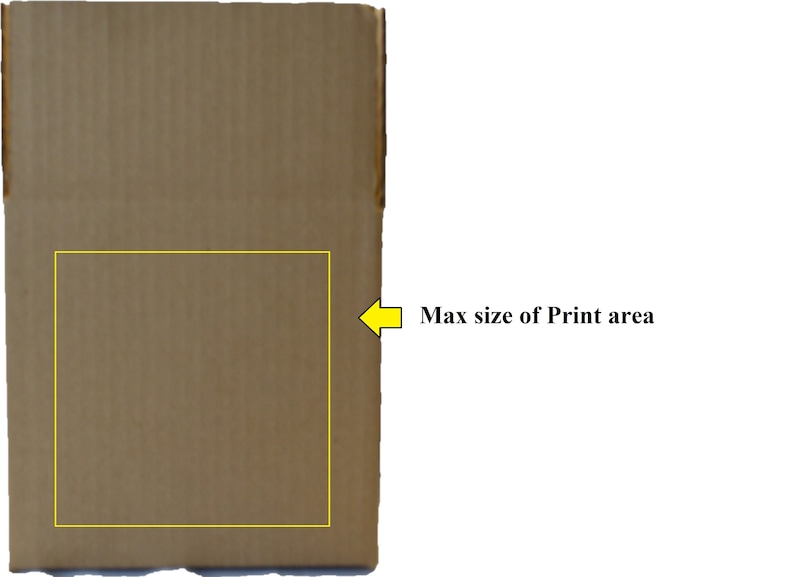 100 6x6x6 Custom Printed Cardboard Shipping Boxes Cartons Packing ...