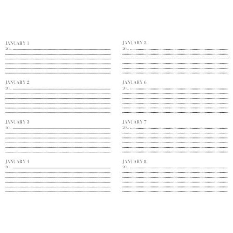 One Line a Day Digital Printable Journal Goal Setting Planner - Etsy