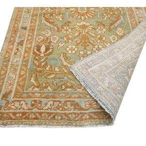 Antique Shabby Chic Runner Rug - 3.4 X 12.10 - Etsy UK