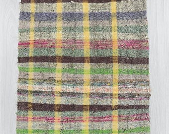 Rag Rug Runner | Etsy