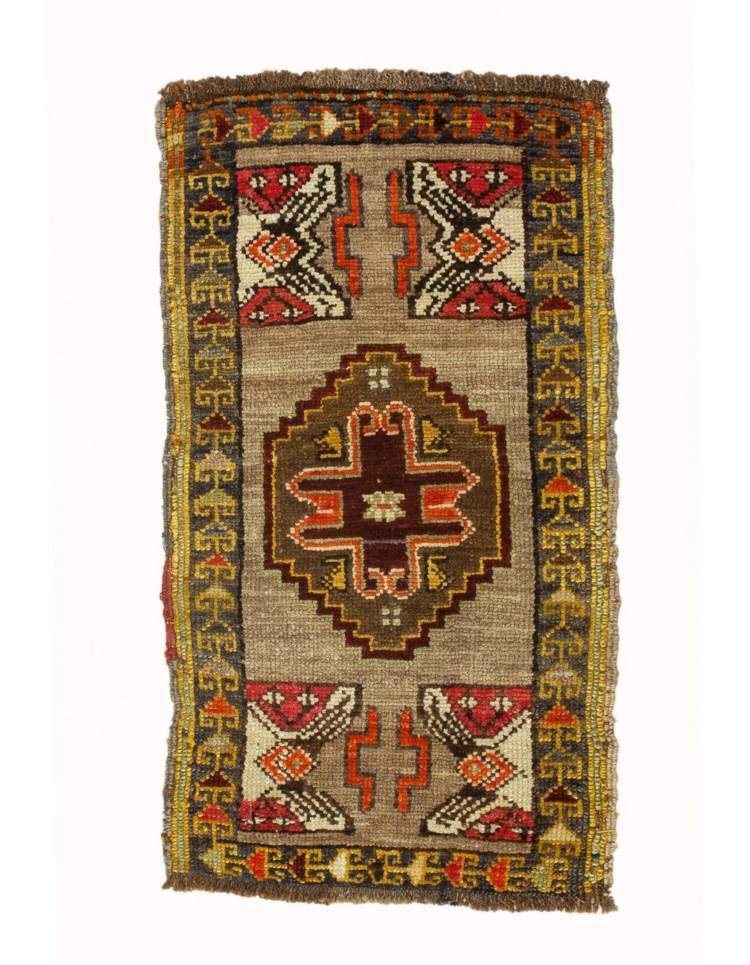 Unique Vintage Mini Kars Rug - 1.8 X 3.1 - Etsy