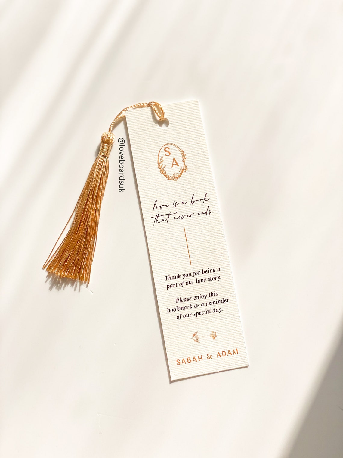 ORNATE BOOKMARK FAVOURS Unique Gifts for Your Family and Friends ...