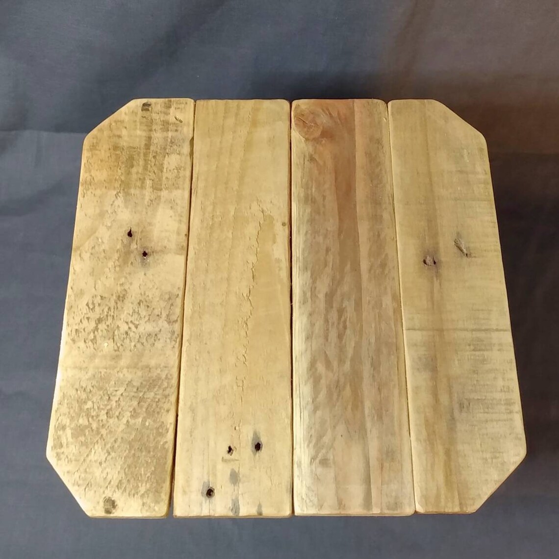 Small Stool Made of Recycled Wooden Pallets - Etsy UK
