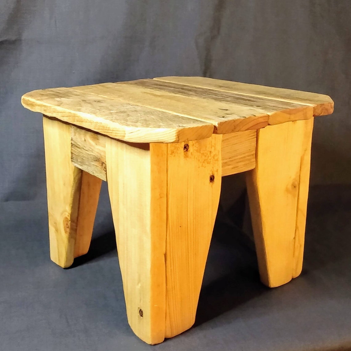 Small Stool Made of Recycled Wooden Pallets - Etsy UK