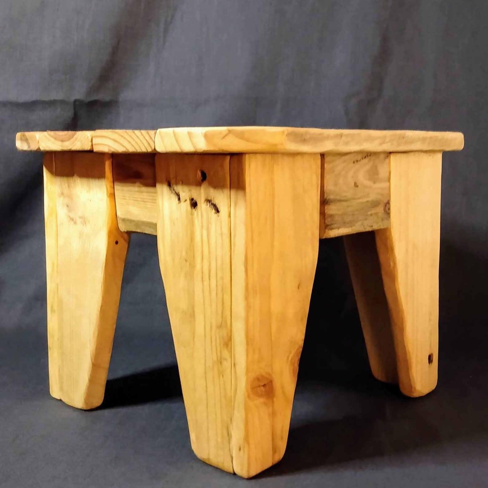 Small Stool Made of Recycled Wooden Pallets - Etsy UK