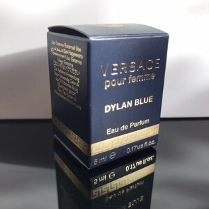 Collector's Perfume Pour Femme Dylan Blue Eau De Parfum 5 Ml Year: 2002 ...
