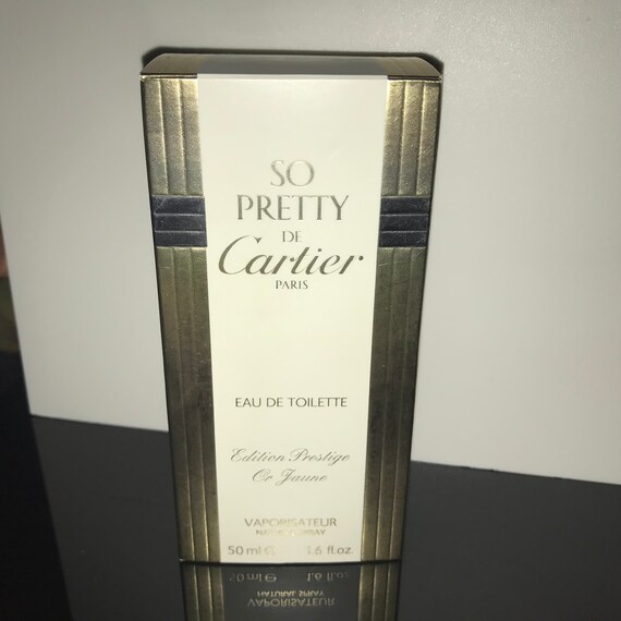 Cartier so Pretty Edition Prestige or Jaune Eau De | Etsy