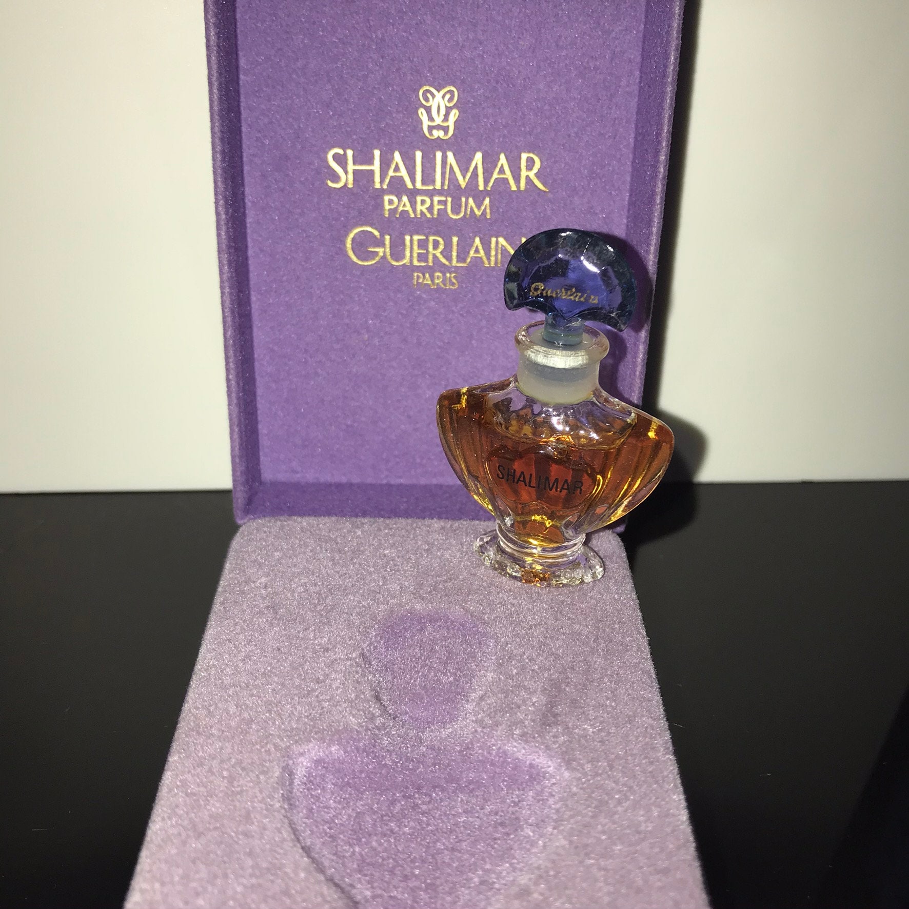 Guerlain Shalimar Extrait 2 ml VINTAGE RARE | Etsy