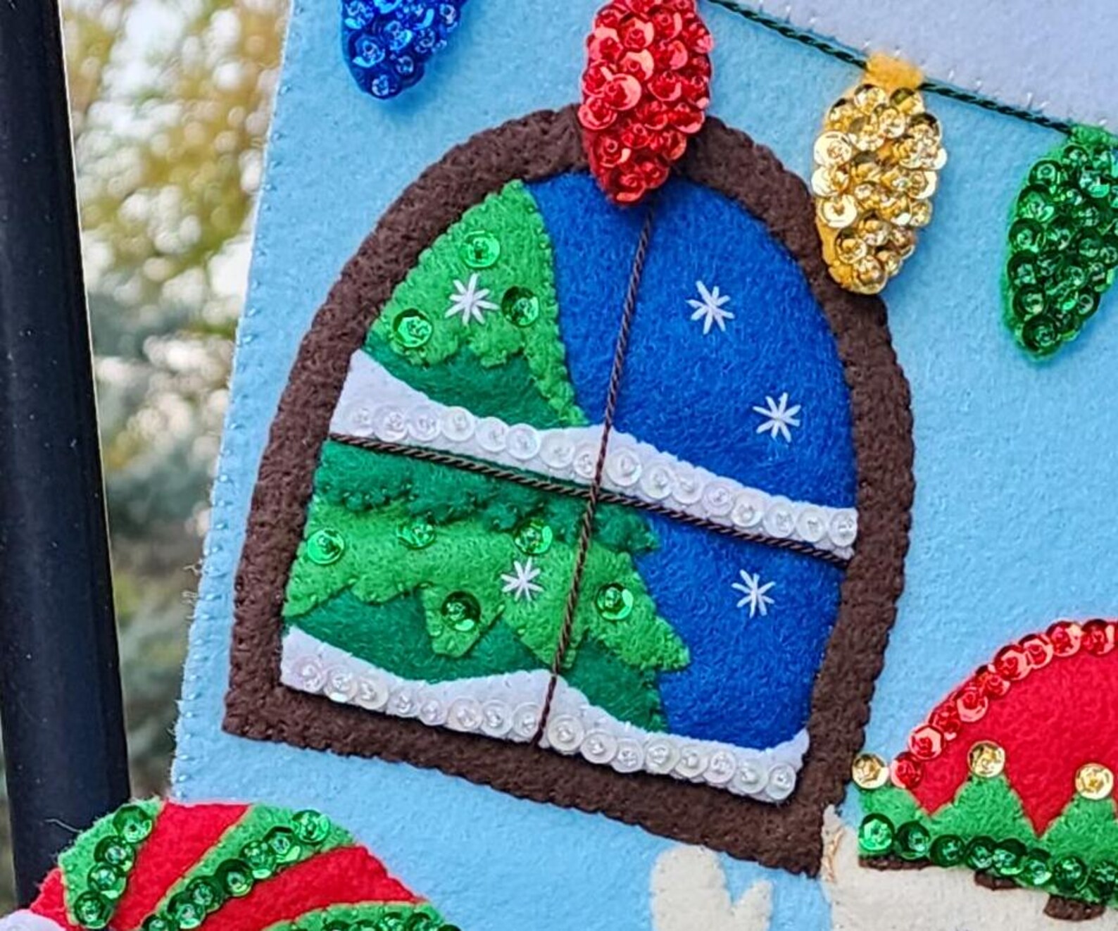 Completed Merry Stockings Workshop Elves 18" Felt Christmas Stocking - Etsy