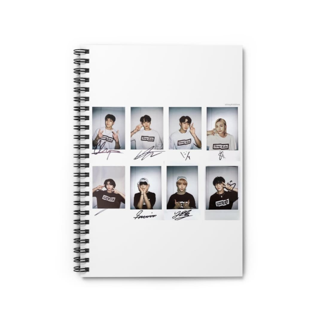 Stray Kids Spiral Notebook - Ruled Line - Etsy