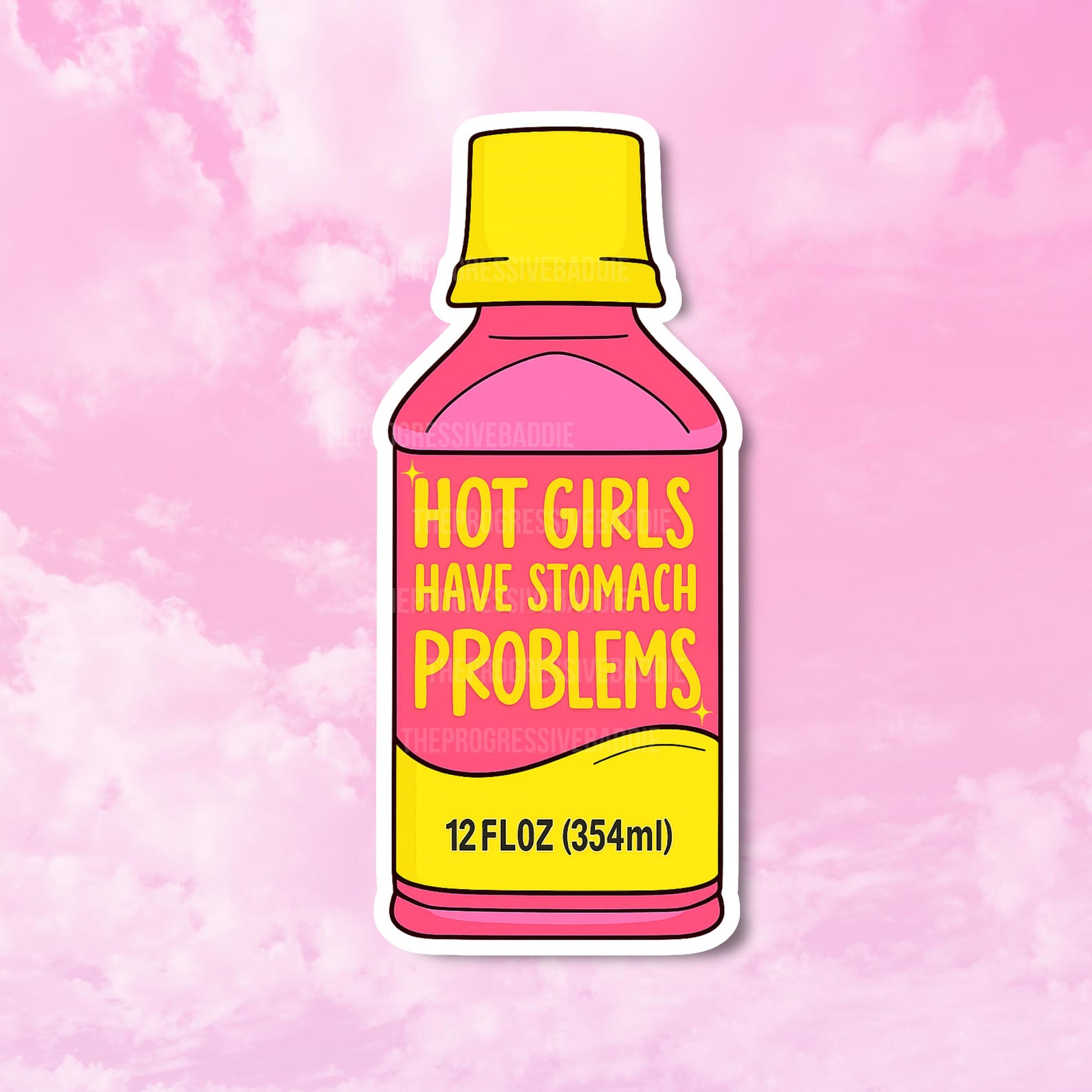 Funny Stickers, Girly Decals for Kindle, Hot Girls Have Stomach ...