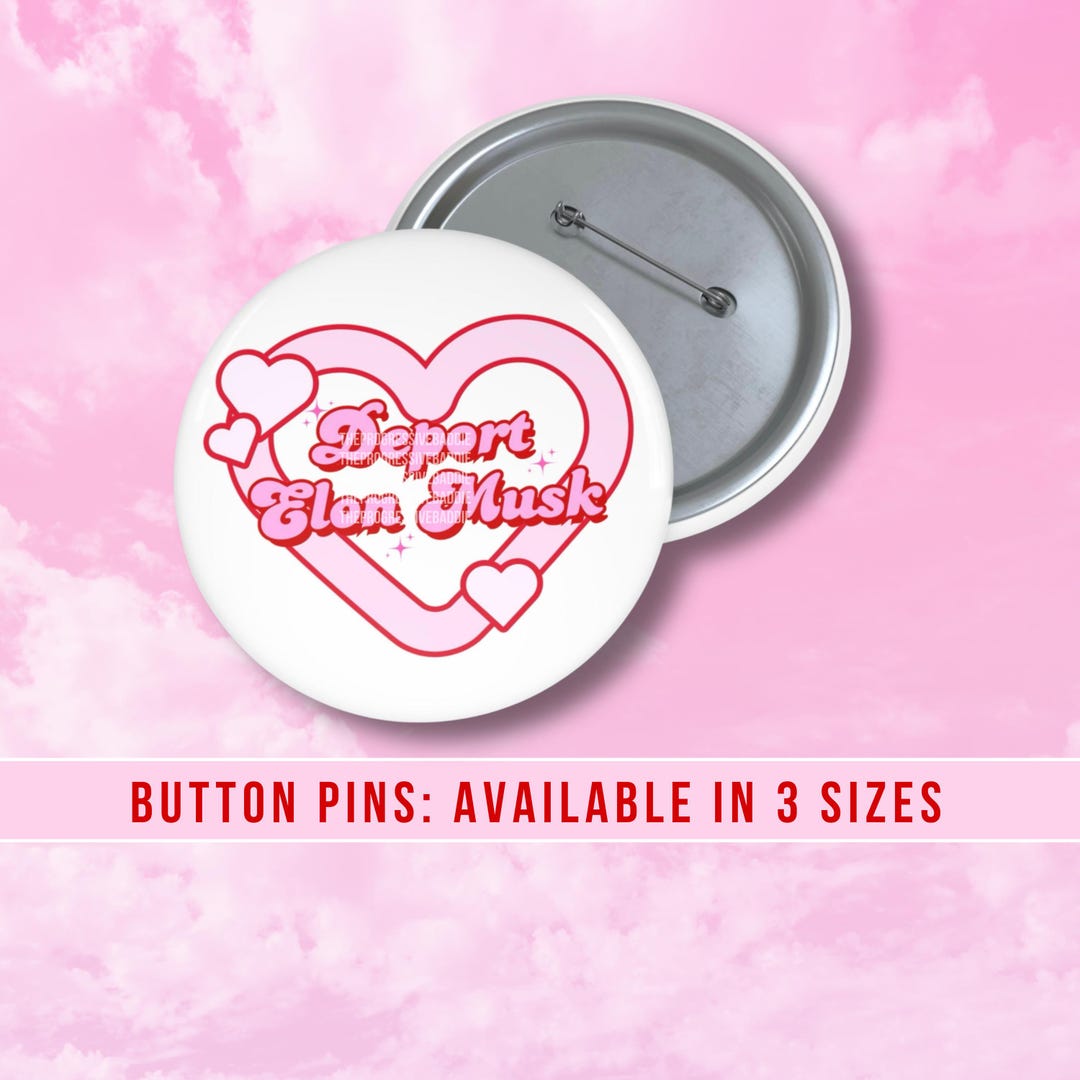 Anti Elon Button Pin, Eat the Rich Pins, Cute Activist Pin, Anti ...