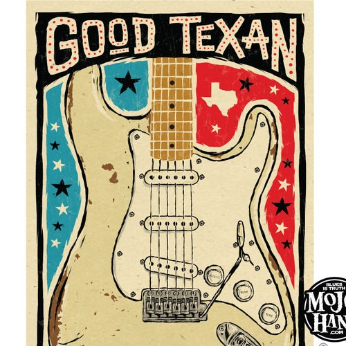Crossroads Blues Folk Art Tribute Poster 12x18 - Etsy