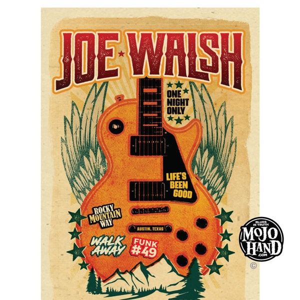 Joe Walsh - Etsy