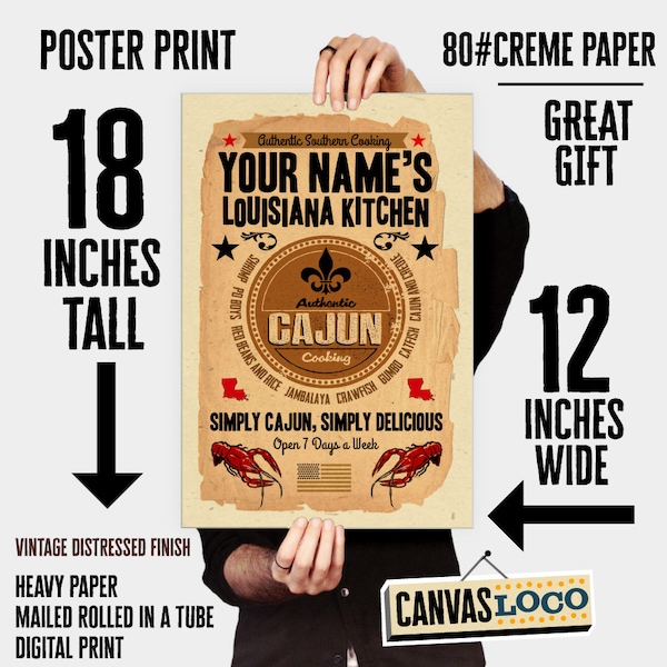 Louisiana Cajun - Etsy