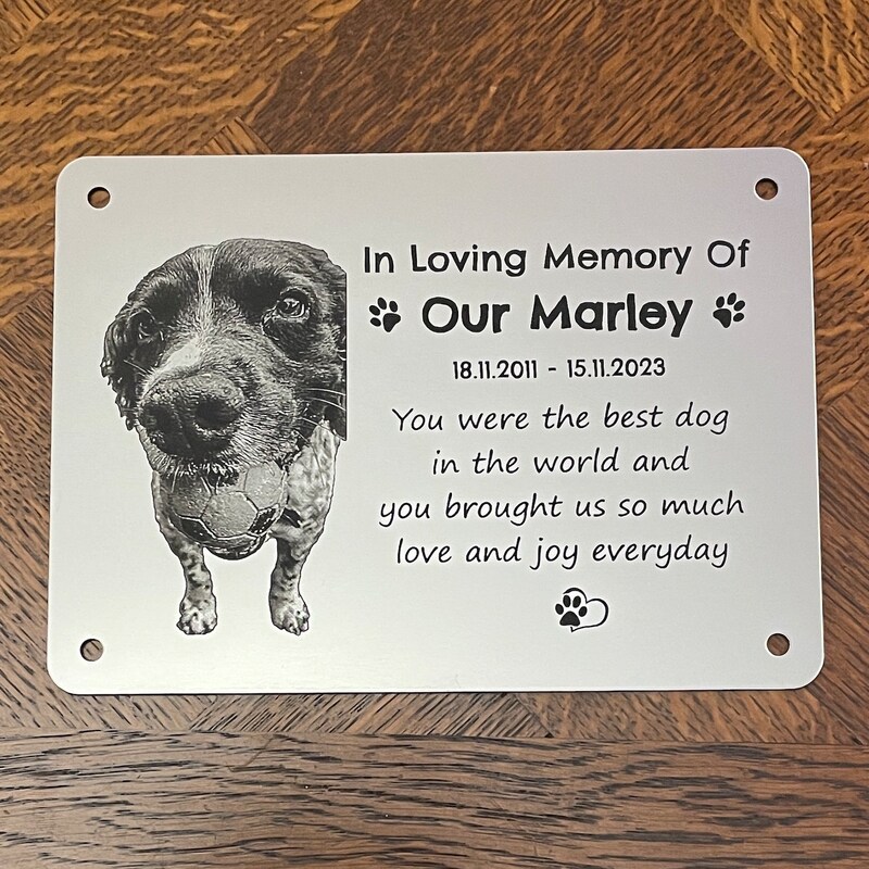 Pet Memorial Plaque - Etsy