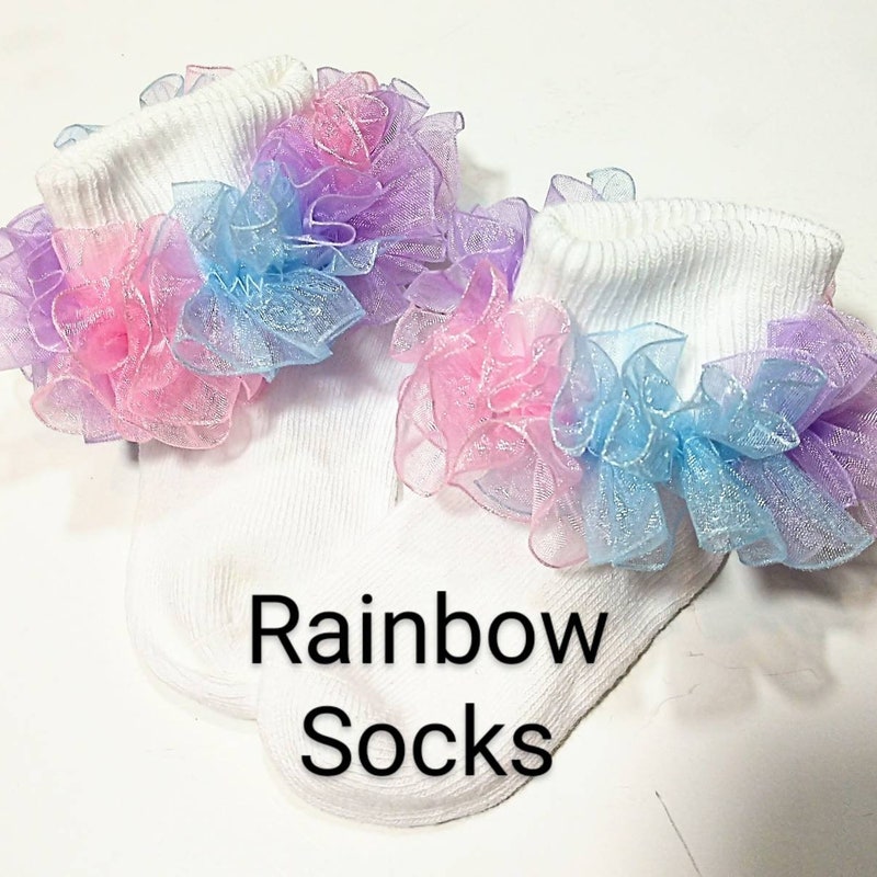 Ruffle Sock Little Girl - Etsy