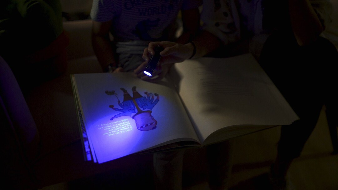 Soft Opening the Blacklight Book Full of Surprises - Etsy