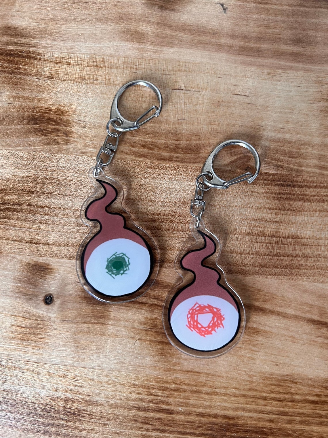 Hakujoudai Keychains TBHK Acrylic Keychain Set of 2pcs - Etsy