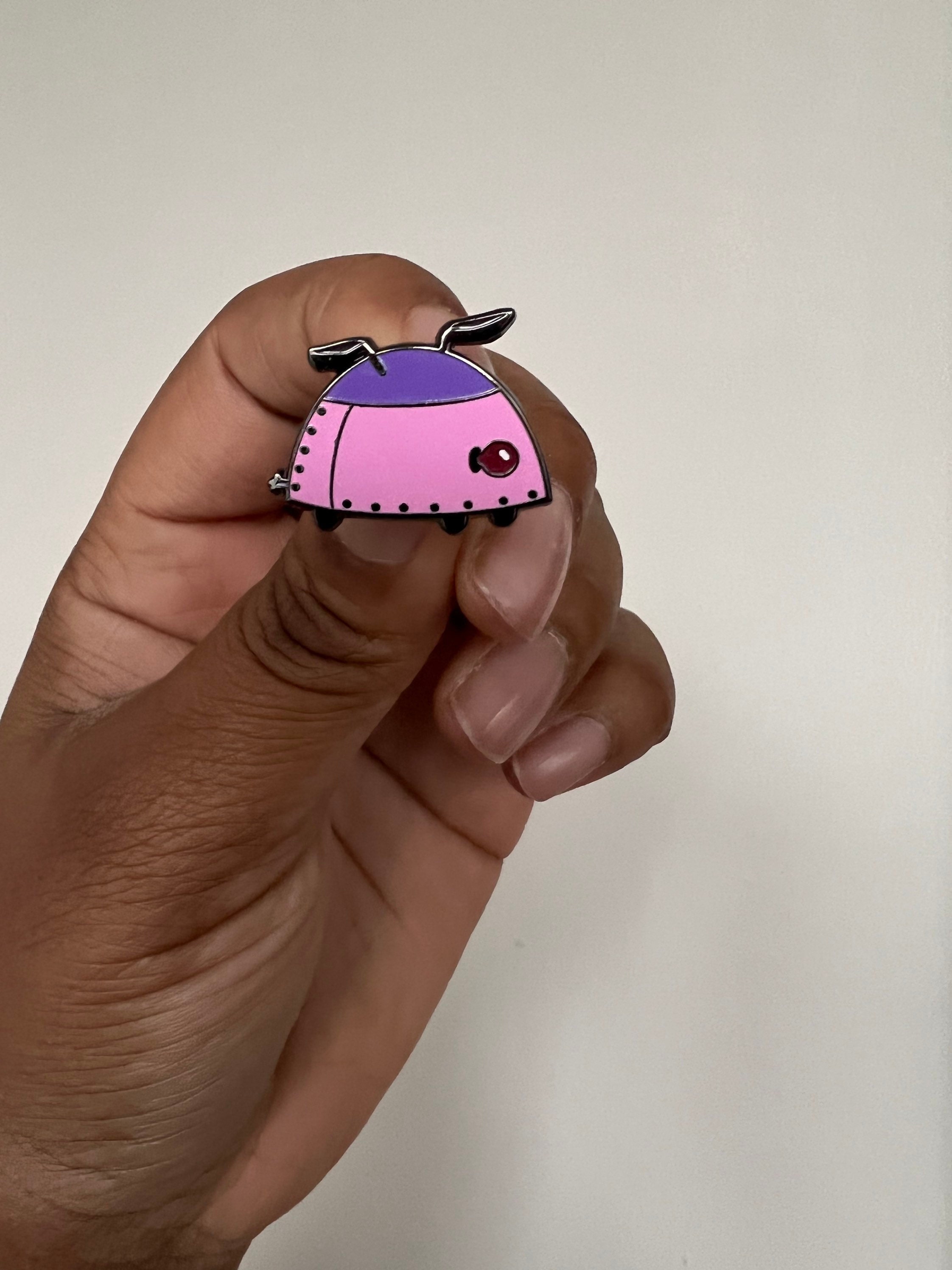 Mecha Courage Courage the Cowardly Dog Enamel Pin - Etsy