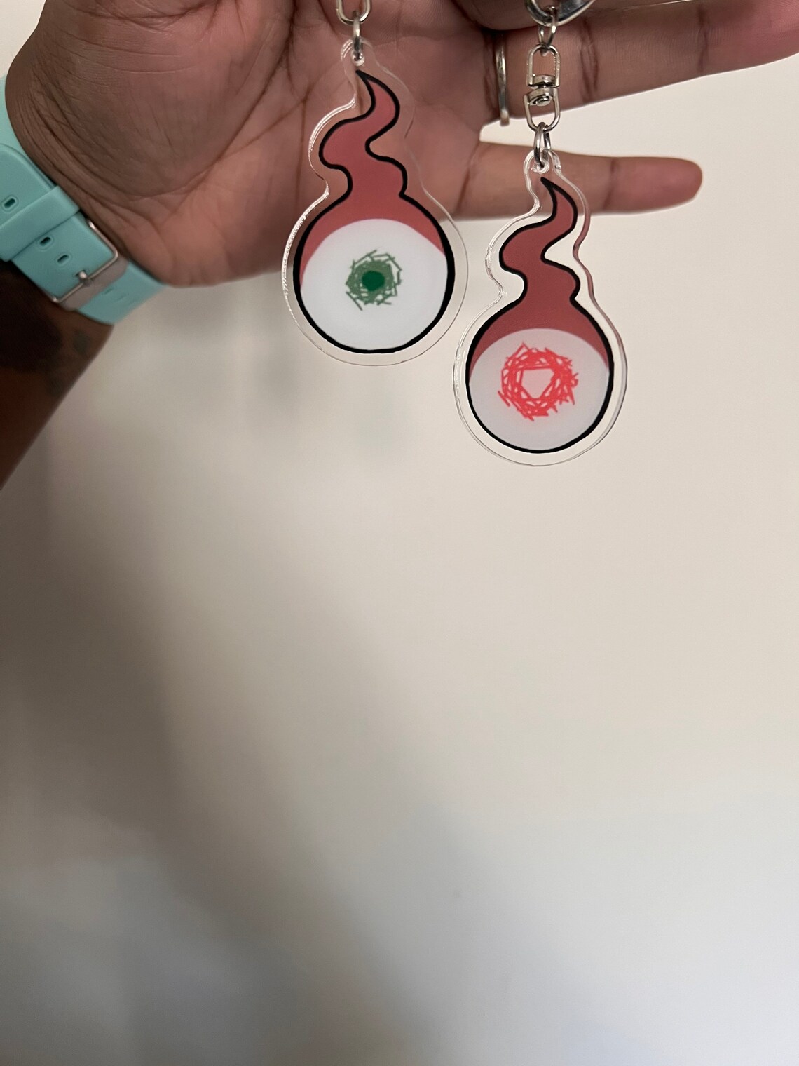 Hakujoudai Keychains TBHK Acrylic Keychain Set of 2pcs - Etsy