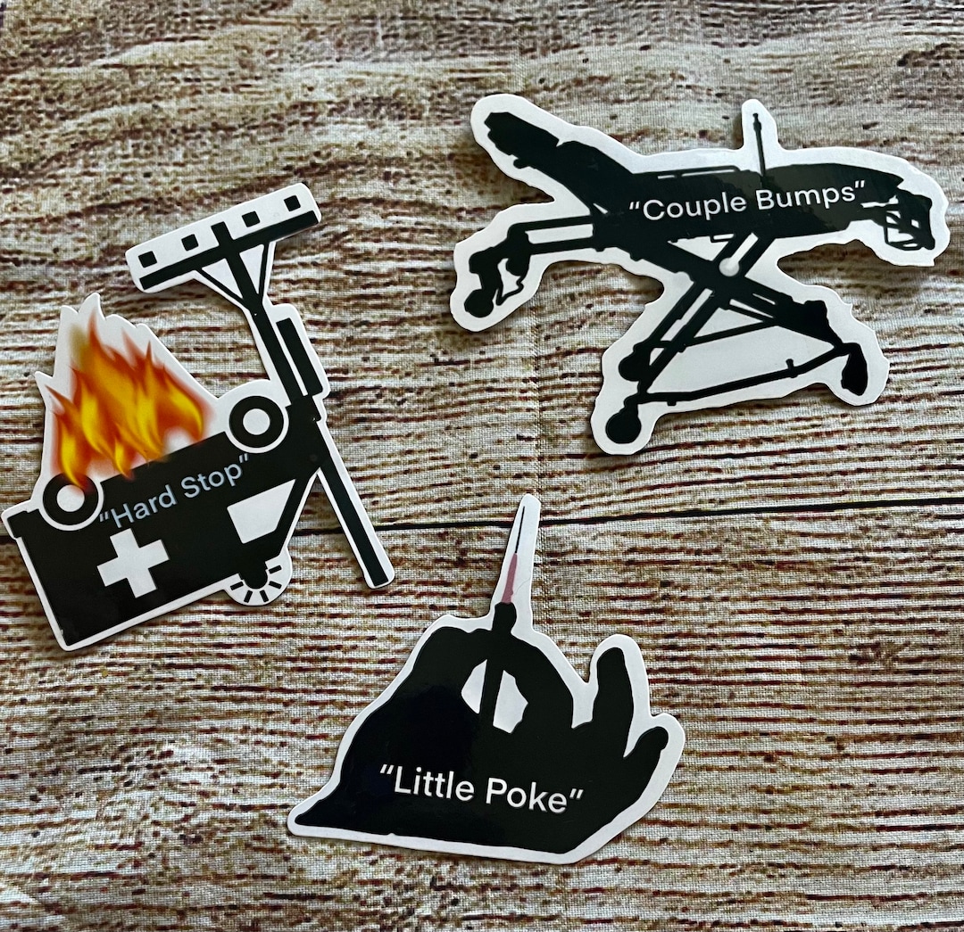 EMS Stickers, Couple Bumps, Hard Stop, Little Poke - Etsy