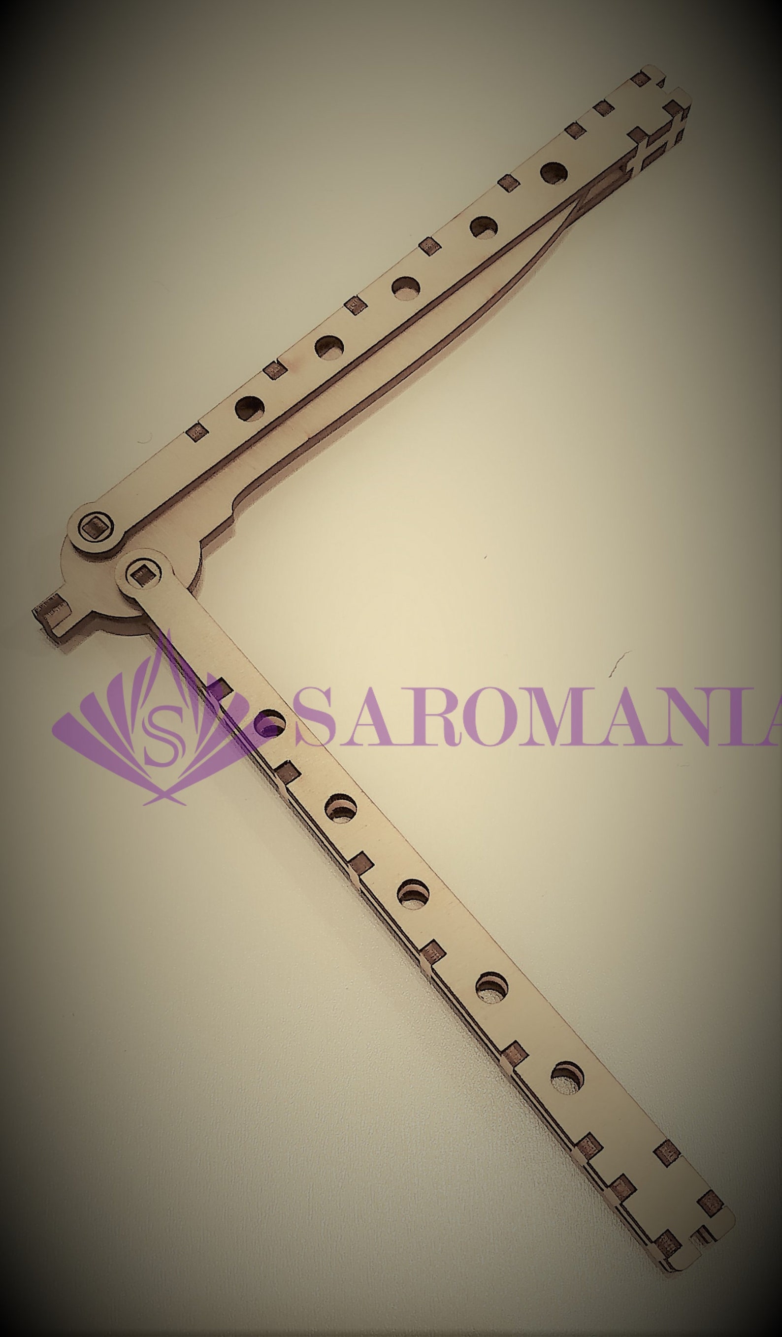 DIY Wooden Butterfly Knife Download Cdr Dxf Pdf VECTOR Pattern Laser ...