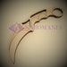 DIY Wooden Karambit Knife Download Cdr Dxf Pdf VECTOR Pattern Laser Cnc ...