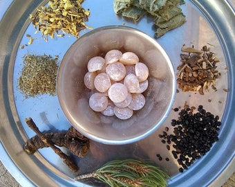 Herbal Lozenges OR Lollipops-thyme-cinnamon-peppermint-licorice Root ...