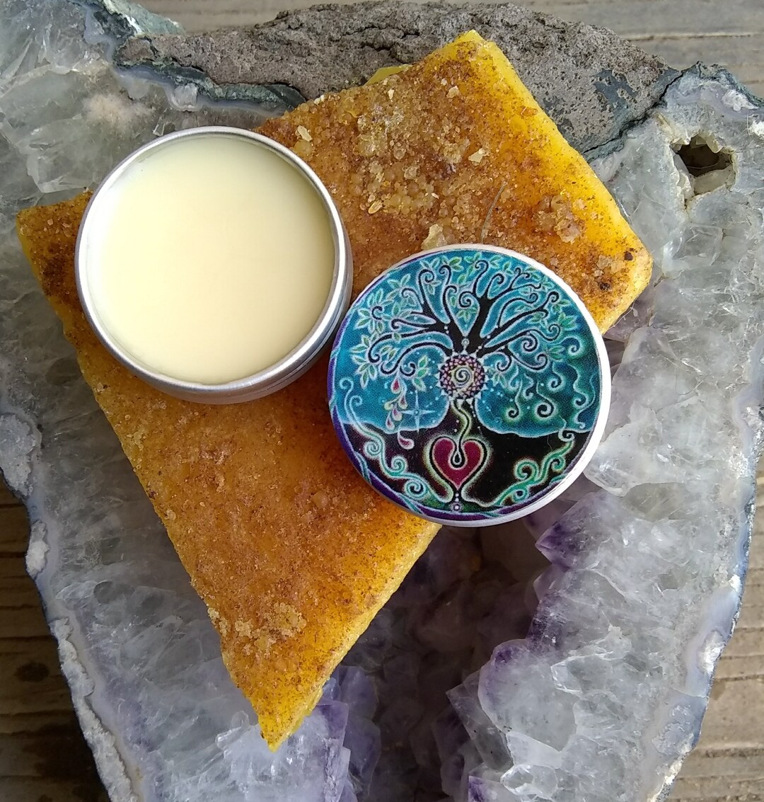 Solid Perfume-frankincense & Myrrh-palo Santo-orange Essential Oils ...