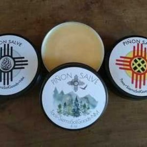 Piñon Sap Salve-0.5•1•2•4oz-trementina-best Seller-taos NM - Etsy