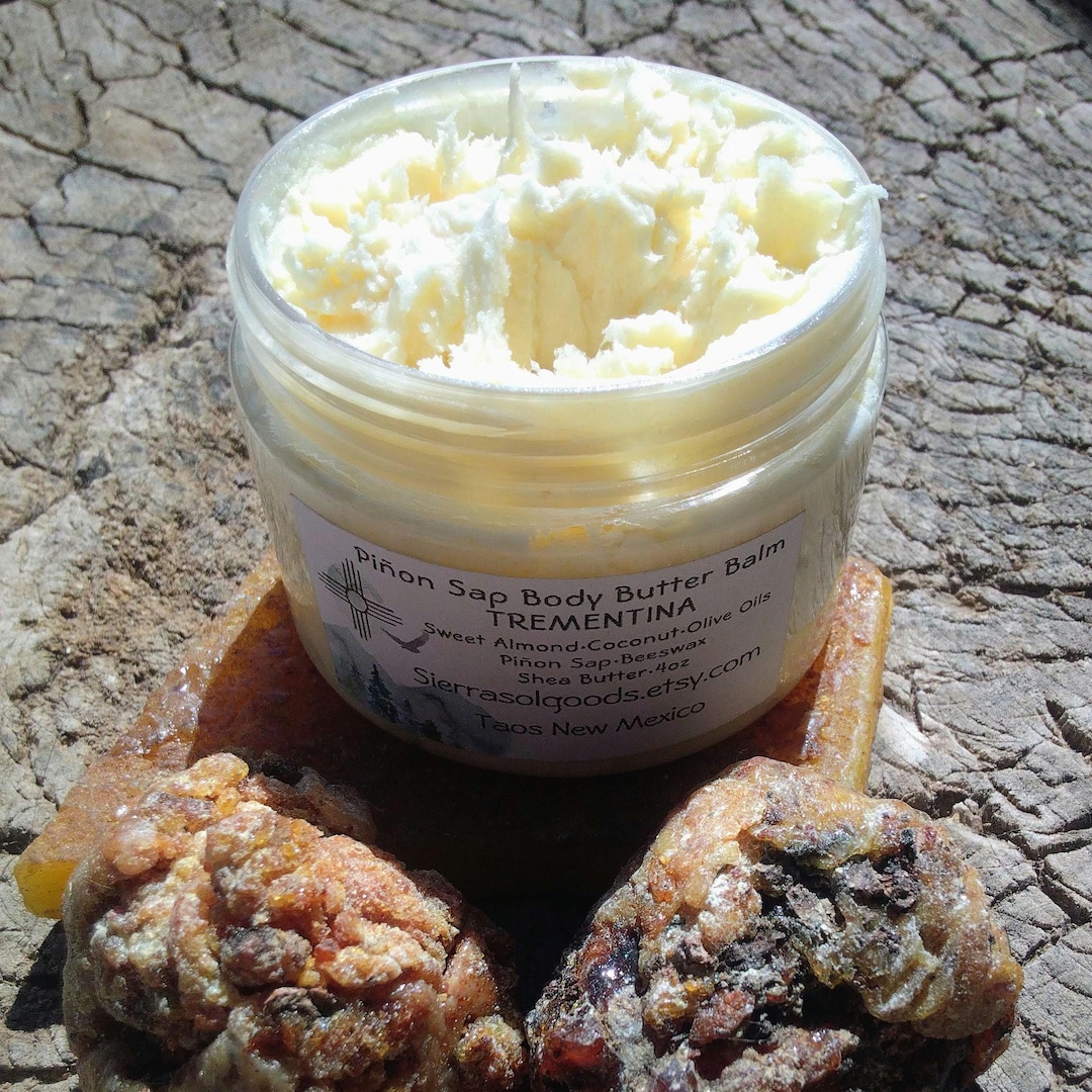 Piñon Sap Body Butter Balm-trementina-made Fresh per Order-taos NM - Etsy