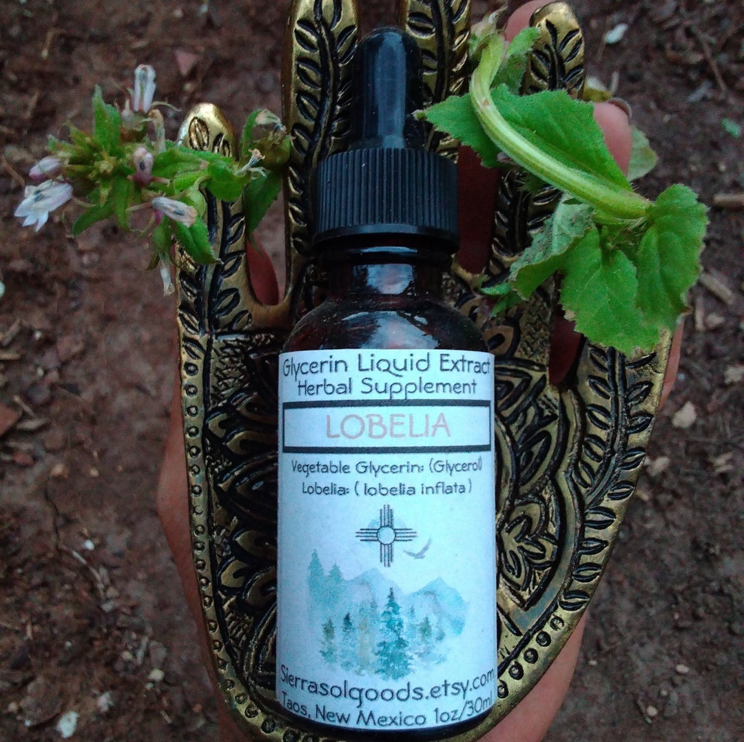 Lobelia Inflata Extract-glycerin Liquid-taos Nm-1oz - Etsy