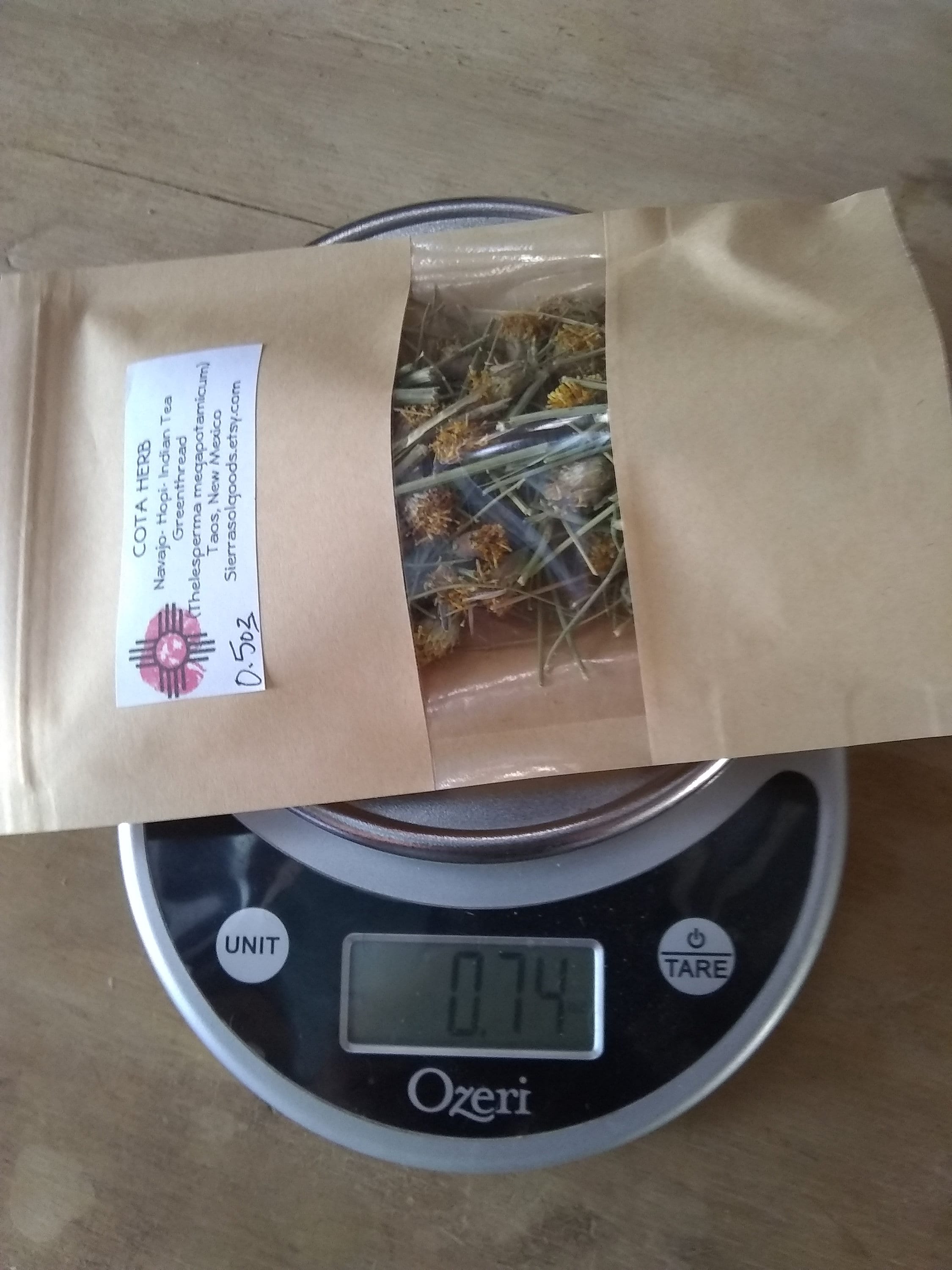 Cota-navajo Tea-hopi-greenthread-wildcrafted-taos NM - Etsy